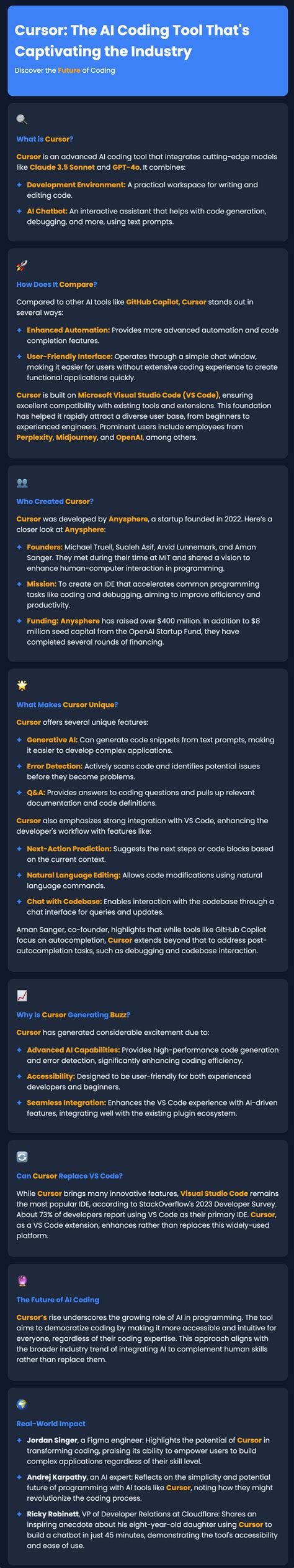 Meet Cursor Ai The Ai Coding Tool Thats Redefining Software