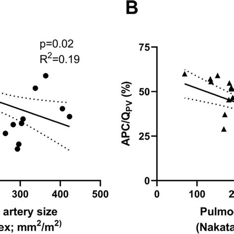 Pulmonary Artery Size Is Inversely Related To The Magnitude Of