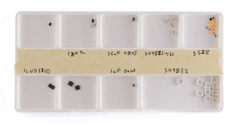 Component Tray With Replacable Label By Blinkinlabs Download Free Stl Model