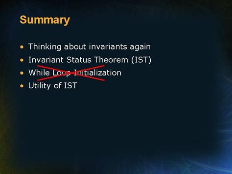 Functional Verification Iv Revisiting Loop Invariants Software Testing