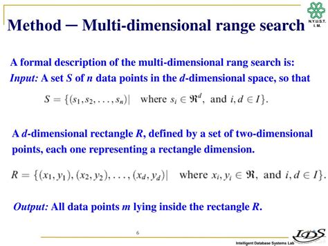Ppt The K Means Range Algorithm For Personalized Data Clustering In
