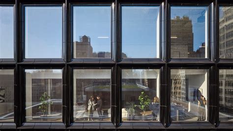 Som Unveils Black Terracotta Office Block In New York