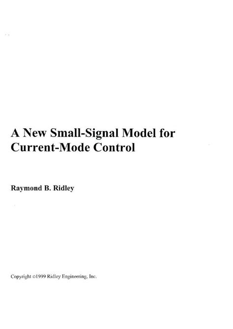Pdf Current Mode Chapter 1 Dokumen Tips
