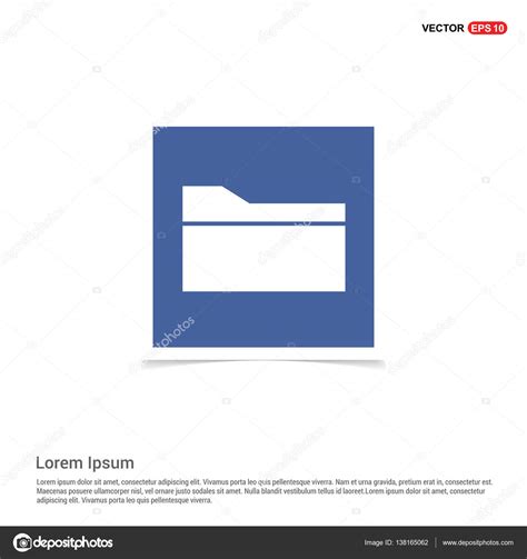 컴퓨터 폴더 아이콘 스톡 벡터 ©ibrandify 138165062