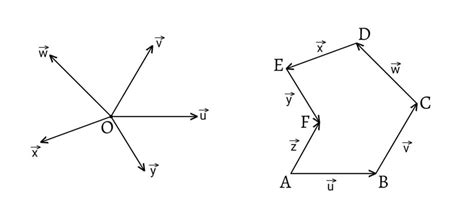 Polygon Law Of Vectors Scalars And Vectors