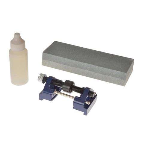 Irwin Marples Chisel Honing Guide Sharpening Stone And Honing Oil Set