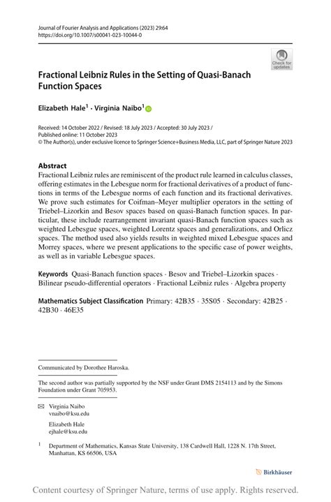 Fractional Leibniz Rules In The Setting Of Quasi Banach Function Spaces