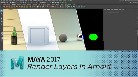 Maya 2017 Render Layers In Arnold Youtube