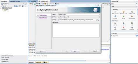 Oracle Soa Suite Developmenttemplates In Soa 12c