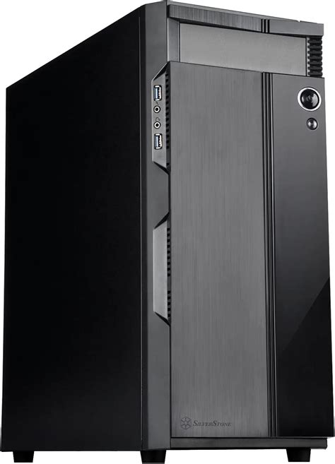 Silverstone Tek Micro ATX Mini DTX Mini ITX Mini Tower پلاستیک با موارد رایانه ای لهجه