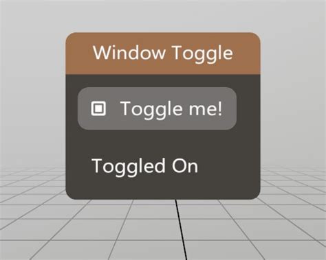UI Toggle StereoKit Documentation