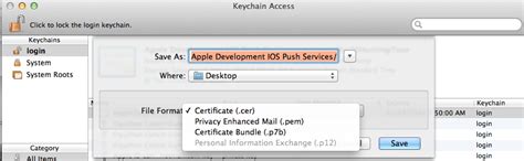 Ios Push Notification P12 Certificate Stack Overflow