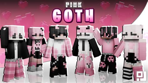 Goth Teens By Inpixel Minecraft Skin Pack Minecraft Bedrock Marketplace Explorer