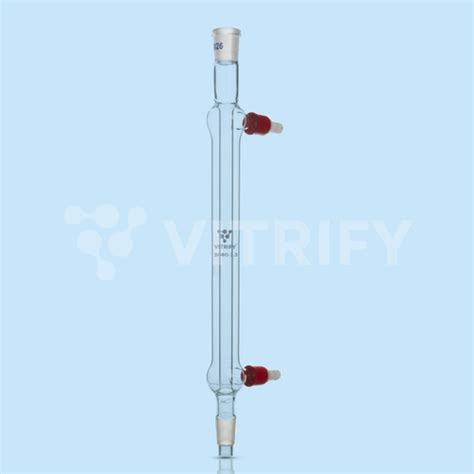 Liebig Condenser With Screw Thread Connector Laboratory Glassware