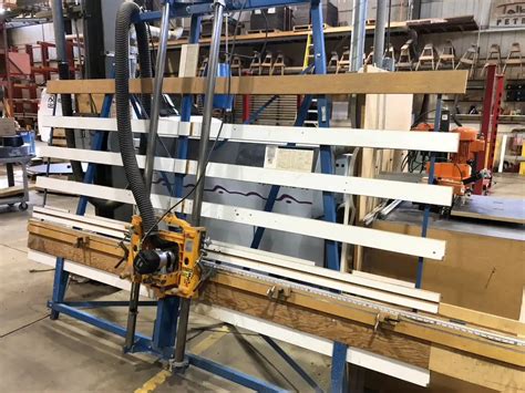 Her Saf Vertical Panel Router Model 05 145 Ibid Machinery