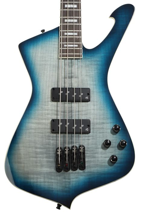 Ibanez Iceman Icb720fm Electric Bass Guitar Cosmic Blue Starburst