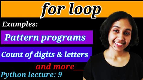 Python Lect 9 Python Loops Part 1 For Loop And Problem Solving Youtube