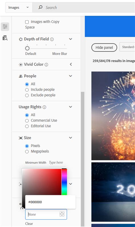 Solved Suggestion To Adobe Stock Hex Color Adobe Community 12647147