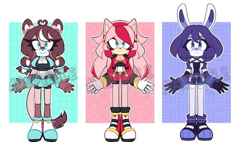 Close Sonic Adoptables By Frizerose On Deviantart