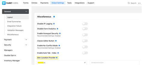 how to restrict form entries based on ip country or keywords in