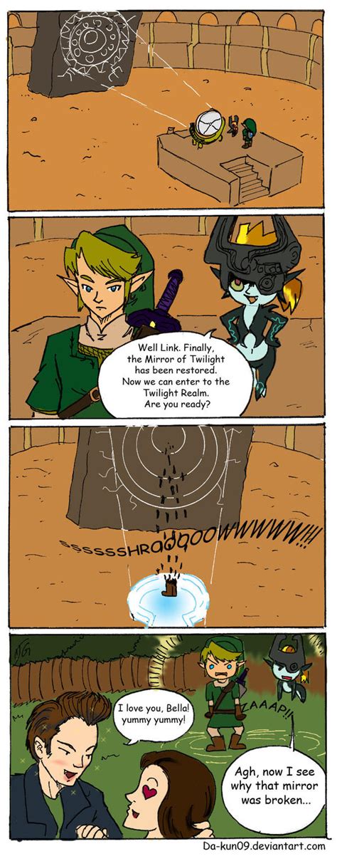Sunday Funnies The Mirror Of Twilight Zelda Universe