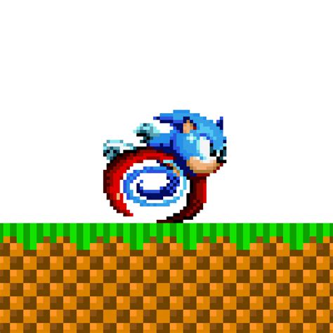 8 Bit Pixel Art Of Sonic