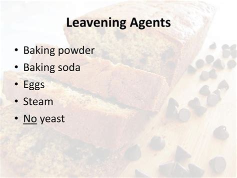 Examples Of Leavening Agent Bread At Donald Frame Blog