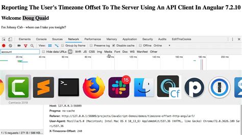 Reporting The Users Timezone Offset To The Server Using An Api Client In Angular 7210 Youtube