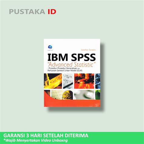 Jual Buku Ibm Spss Advanced Statistic Jonathan Sarwono Shopee Indonesia