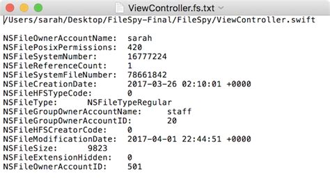 Filemanager Class Tutorial For Macos Getting Started With The File