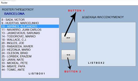 C Move Selected Items From A Listbox To Another Using Dictionary Stack Overflow