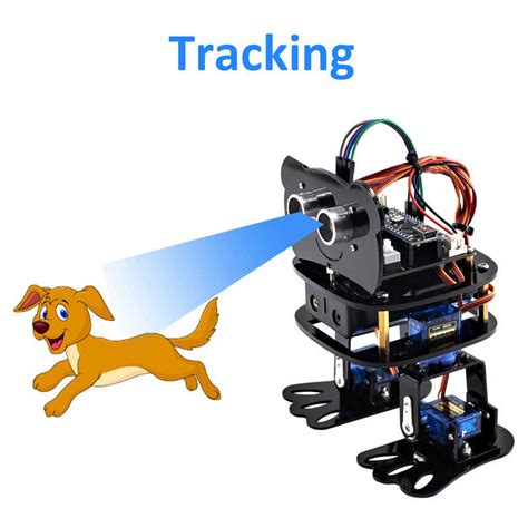 Lafvin 4 Dof ชุดหุ่นยนต์แพนด้า Arduino Diy ของเล่นอิเล็กทรอ Shopee Thailand