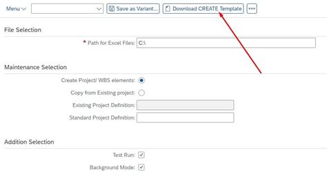 Solved Mass Creattion Of Sub Wbs Element Sap Community