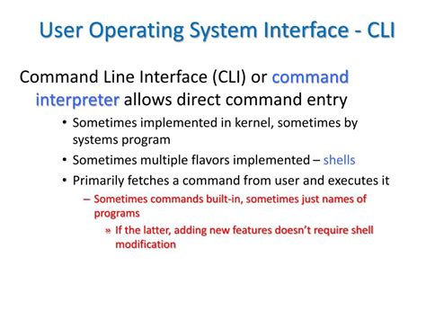 Ppt Chapter 2 Operating System Structures Powerpoint Presentation Free Download Id584752