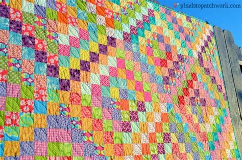 From Pixels To Patchwork Scrappy Trip Around The World Finish