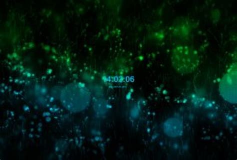 Заставка "Часы Абстракция" скачать на Windows бесплатно