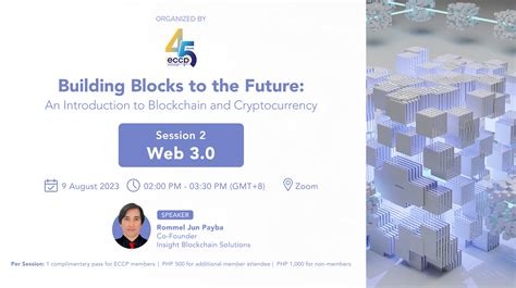 Building Blocks To The Future An Introduction To Blockchain And Cryptocurrency Session