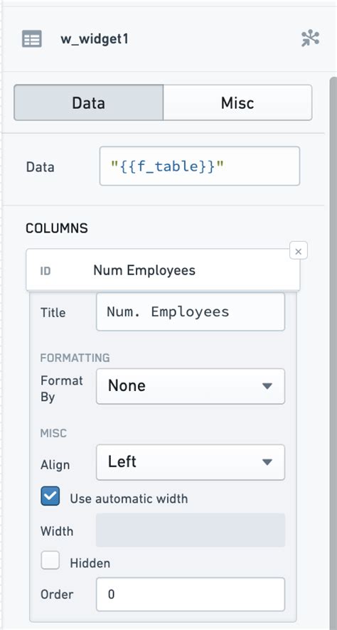 palantir foundry data is not showing for some columns in slate s