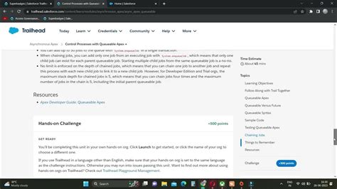 Control Processes With Queueable Apex Asynchronous Apex Youtube