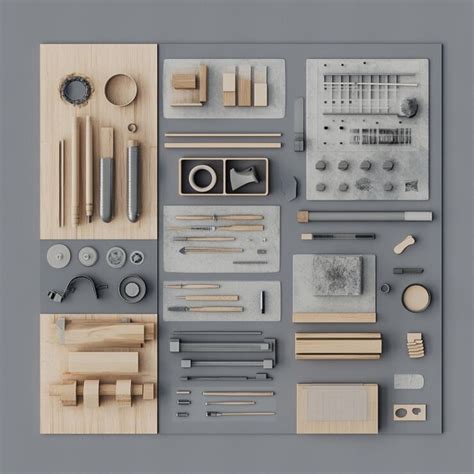 Modular Layout For A Design Tool Premium Ai Generated Image