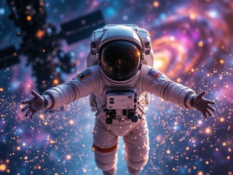 Space Astronaut Space Exploration Image Created By Qraze Tensor Art
