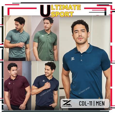ใหม่ล่าสุด เสื้อโปโลคอปกผู้ชาย Cadenza คาเดนซ่า รุ่น Cdl 11 Men ผ้า Micro Polyester 100 ใส่