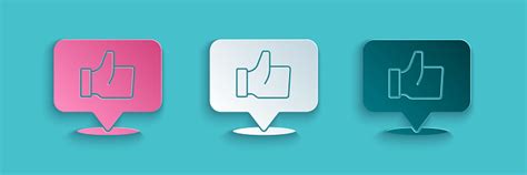 종이는 파란색 배경에 격리 된 아이콘처럼 손을 잘라 종이 아트 스타일 벡터 오케이에 대한 스톡 벡터 아트 및 기타 이미지 오케이 손 아이콘 Istock