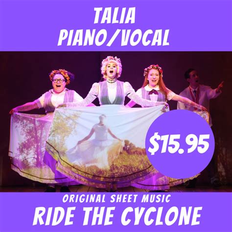 Talia Pv Sheet Music Only Ride The Cyclone