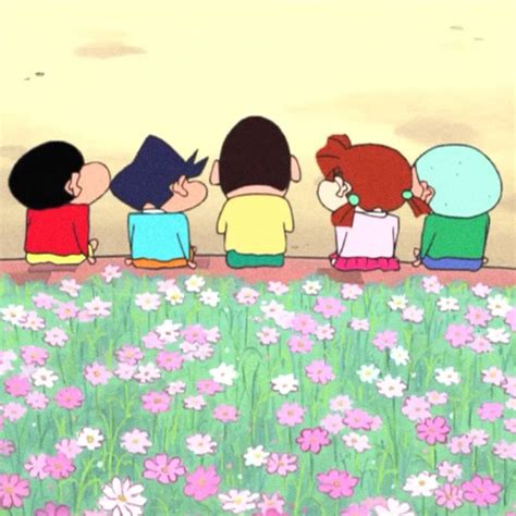 蜡笔小新背景图。 堆糖，美图壁纸兴趣社区