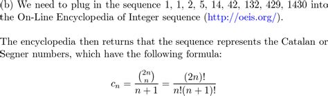 The Catalan Numbers Are A Sequence Defined By The Following Quizlet