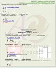 CS DLD Solved Past Papers Free Download Borrow And Streaming Internet Archive