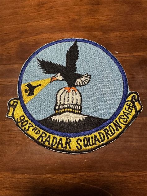 Vintage Usaf 903rd Radar Squadron Patch 4851801638