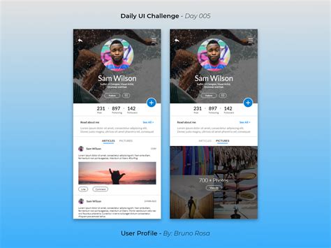 Daily UI Days Of UI Design Behance