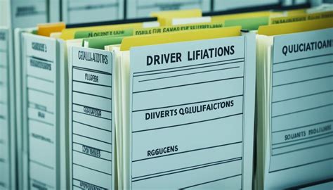 Ensure Regulations Compliance With Driver Qualification File Fmcsa